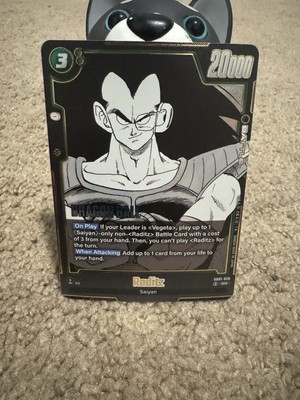 Raditz SB01-026 SR Dragon Ball Super Fusion World Manga | eBay