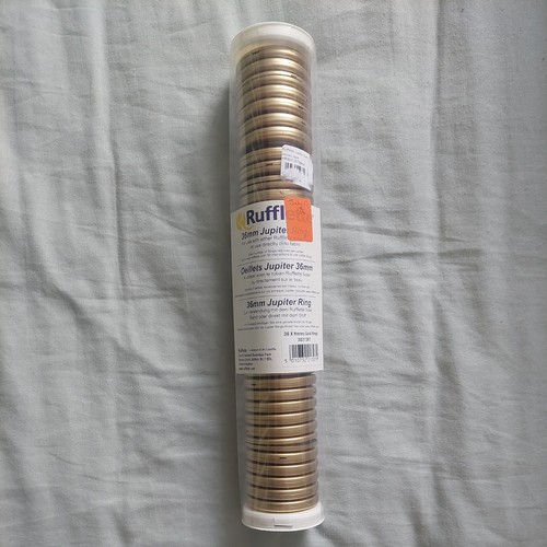 36 x Rufflette Jupiter eyelet rings - 36mm - matt nickel - BNIB | eBay UK