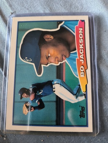🔥 Bo Jackson 1988 Topps Big #49 Kansas City Royals ERROR card | eBay