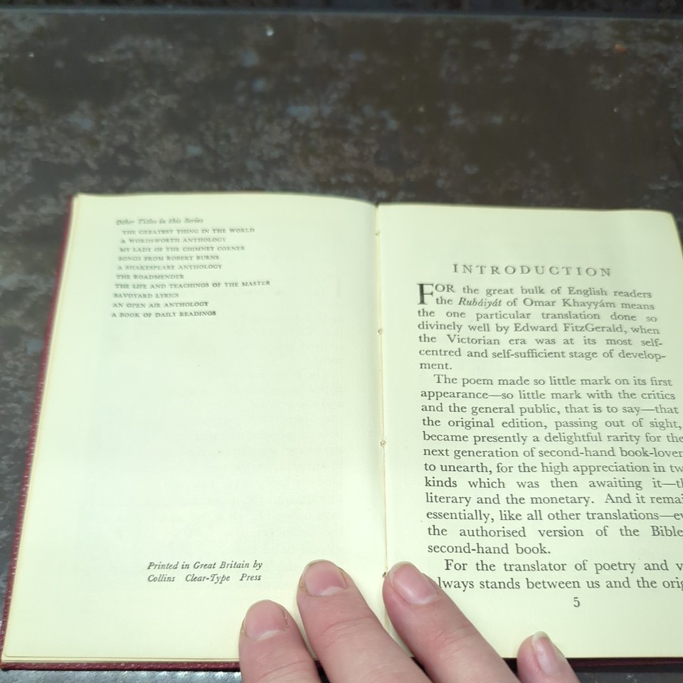 RUBAIYAT OF OMAR KHAYYAM The ASTRONOMER POET OF Persia | eBay UK