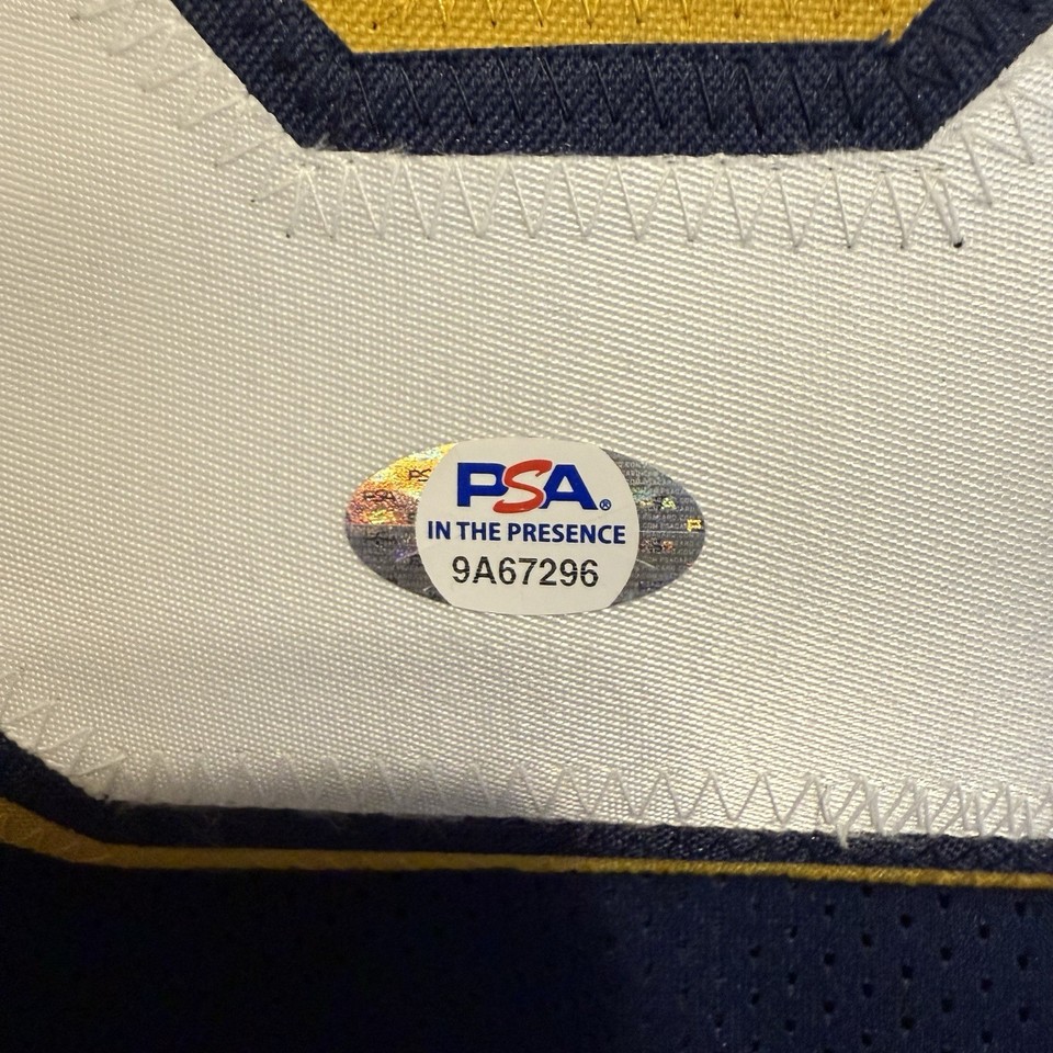 Ryan Leaf Autographed San Diego Chargers Blue Custom Football Jersey ...