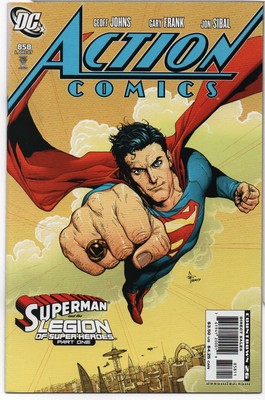 ACTION COMICS #858 – GARY FRANK COVER ART – DIRECT – LEGION OF ...