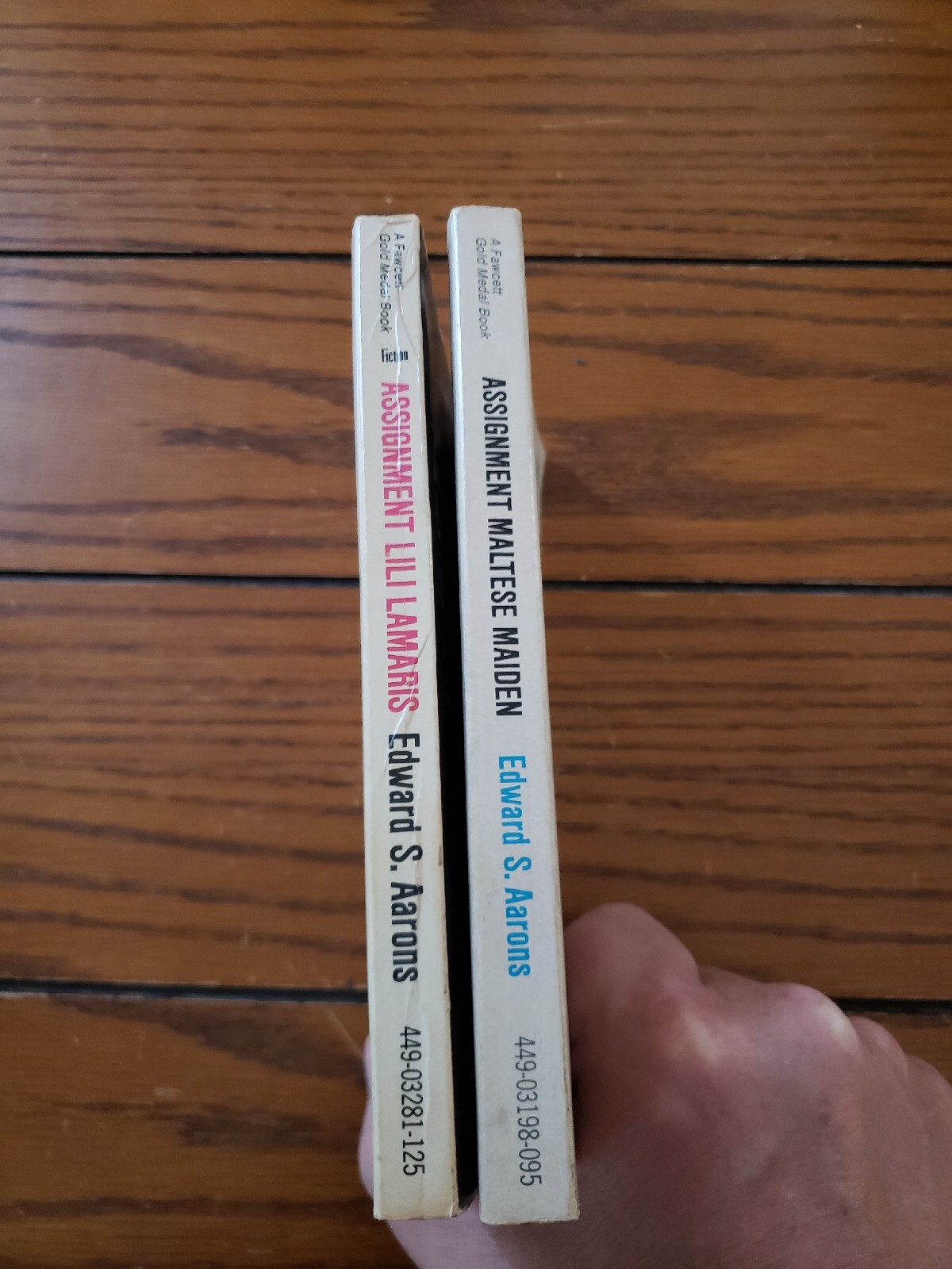 Lot 2 Edward S. Aarons Vintage Mystery Paperback Books Sam Durrell 10 ...