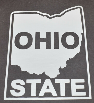 Ohio State CNC cut Decal Vinyl Sticker - 6 colors! | eBay