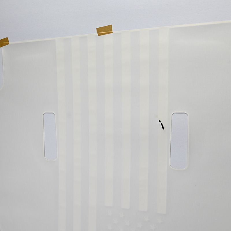 OEM MOPAR 18-2023 Jeep *Damaged/Discounted* Hood Graphic American Flag ...