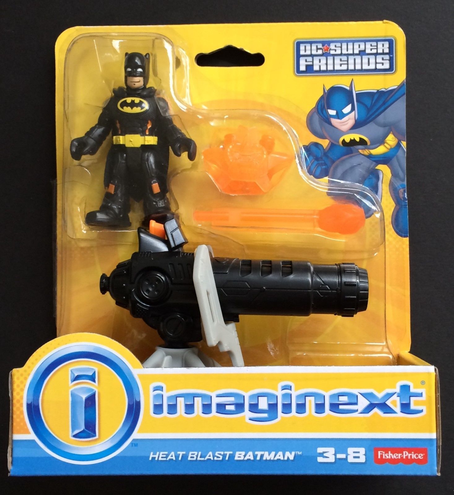 Fisher-Price Imaginext DC Super Friends Heat Blast Batman New | eBay