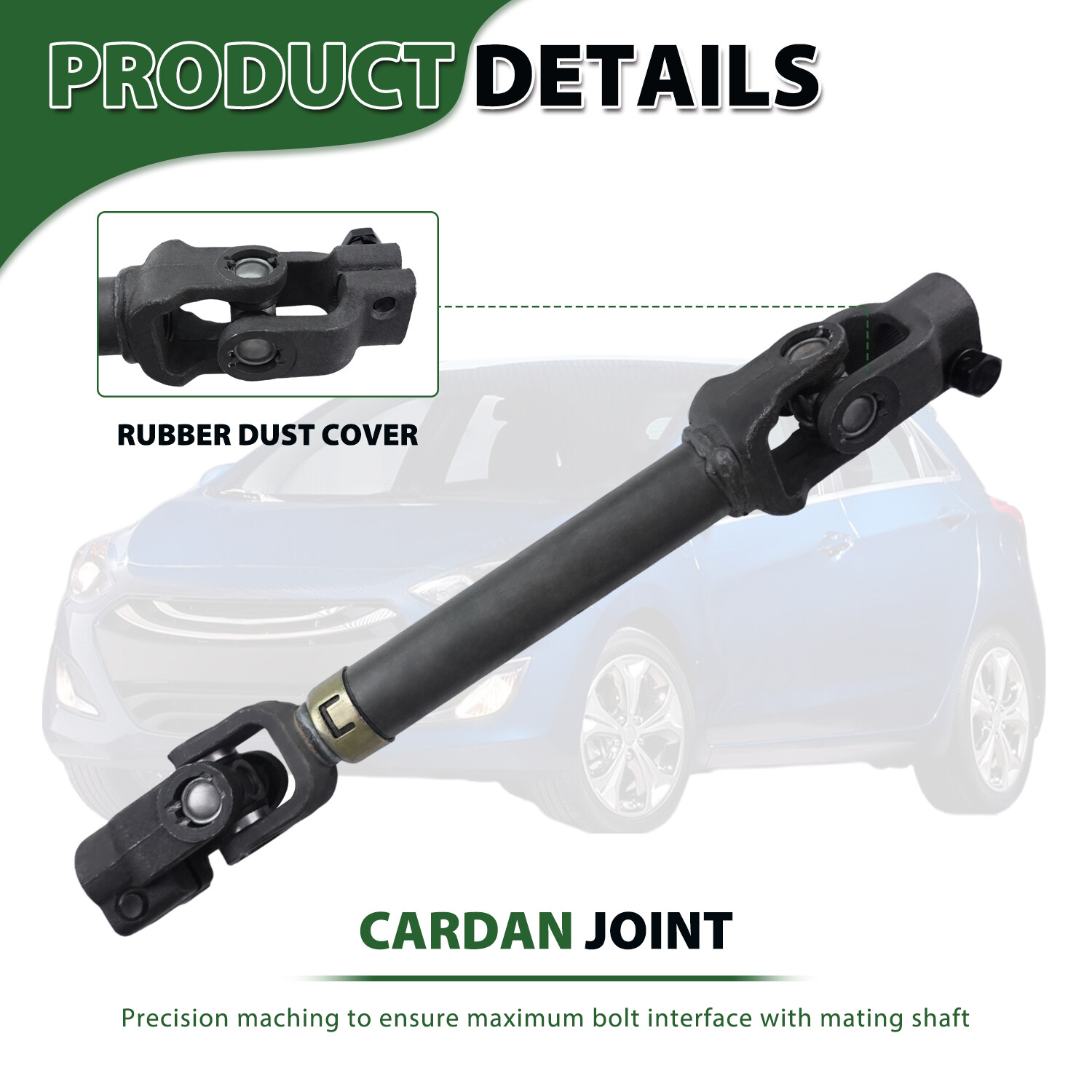 Intermediate Steering Shaft for 2012-2016 Hyundai Elantra Kia Forte ...