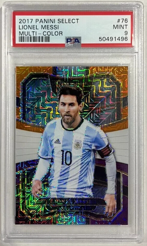 2017 Panini Select Lionel Messi Argentina PRIZM Multi Color PSA 9 | eBay UK