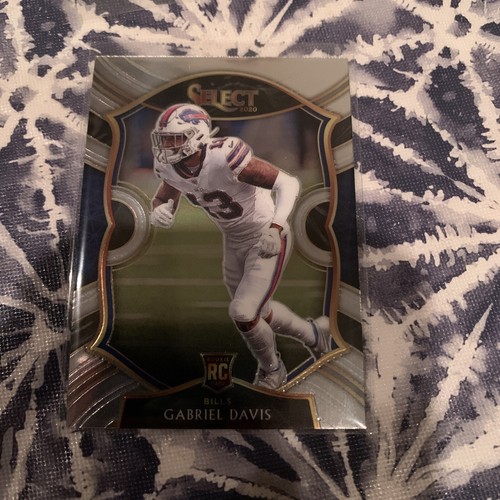 2020 Panini Select Gabriel Davis Base Concourse Rookie Card #82 Buffalo ...