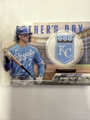 2023 Topps Series 2 - Father's Day Commemorative Team Patches #FD-BW Bobby Witt | eBay