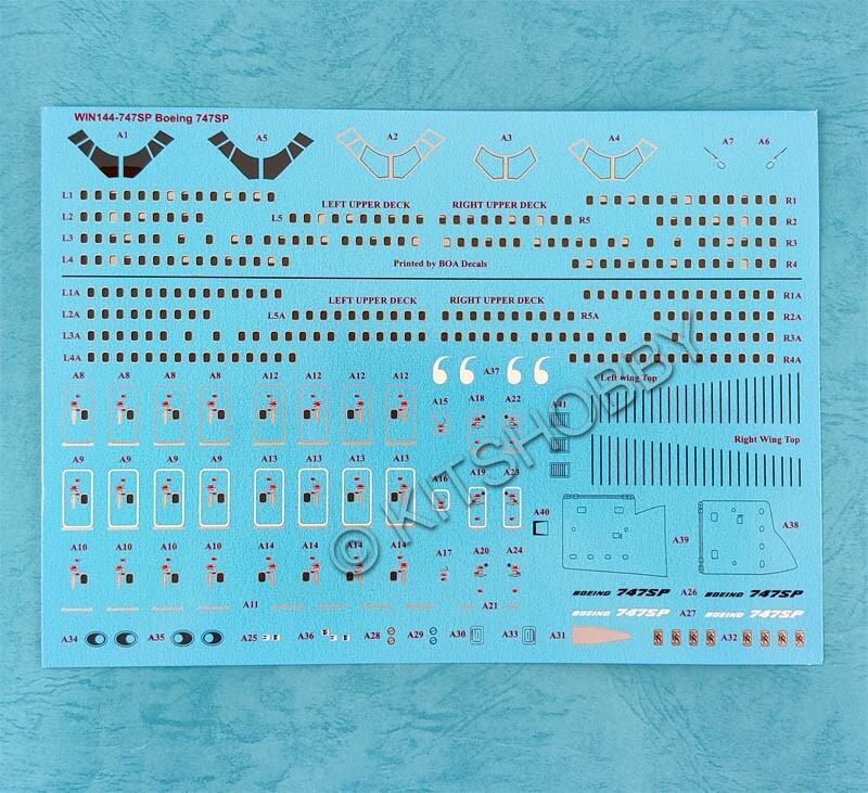 KITSHOBBY 1/144 Boeing 747SP CAAC Model Kit Set | eBay
