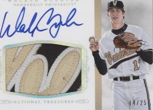 2015 Panini National Treasures College - Baseball Materials Signatures ...