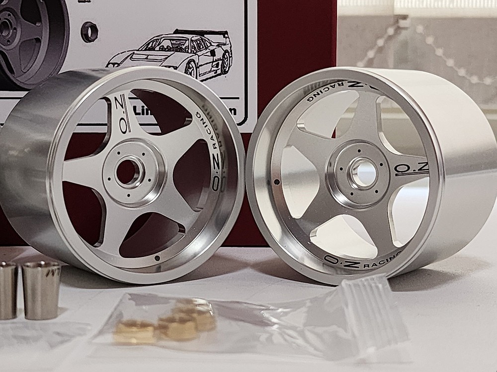 1/8 FERRARI F40 LM ALUMINUM WHEELS RIMS for POCHER F40 | eBay