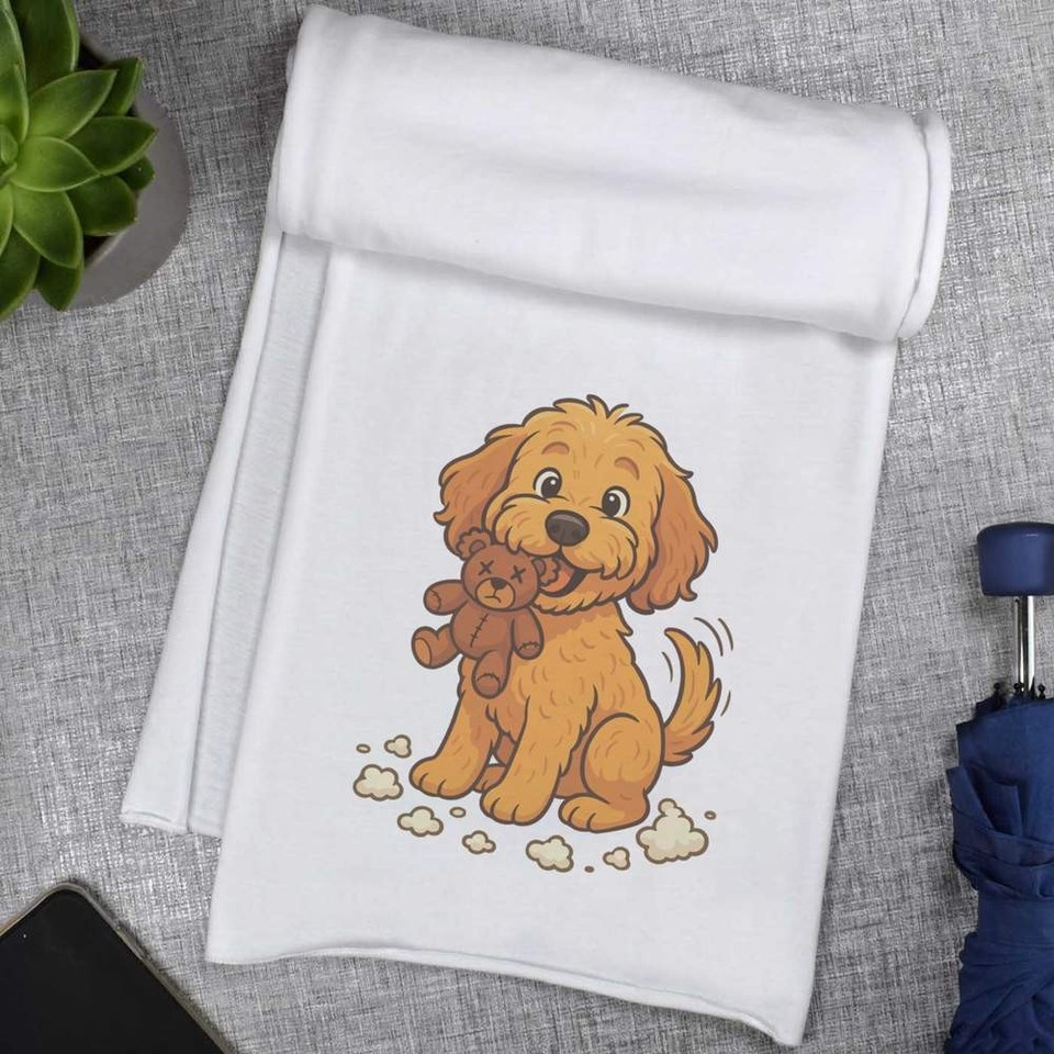 'Cheeky Cockapoo Dog' Lightweight Scarf / Wrap (SC00040948) | eBay