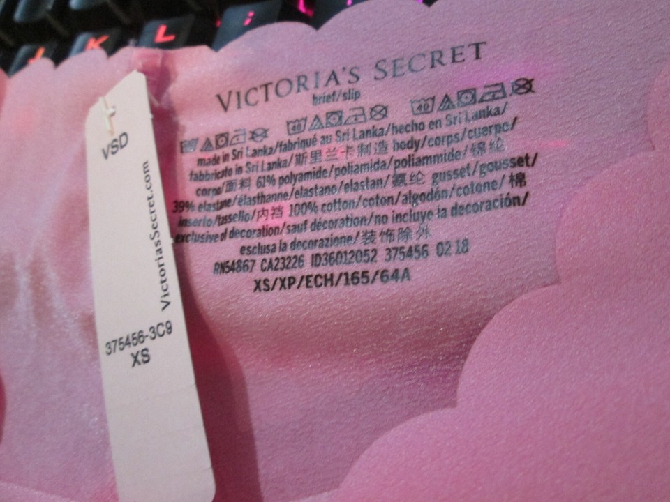 New w/Tag💖Victoria's Secret Smooth Brief💖Size XS🍓Happy Pink🍓💗$1 SHIP | eBay