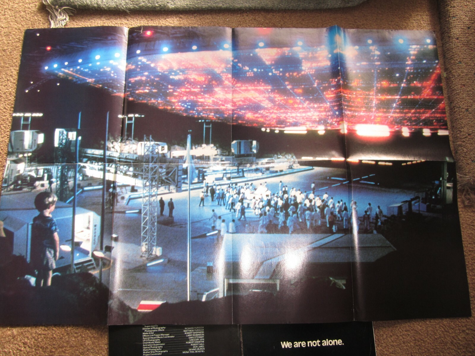 Lot of 4 Close Encounters MAGAZINES / PROMO items ORIGINAL poster mag ...