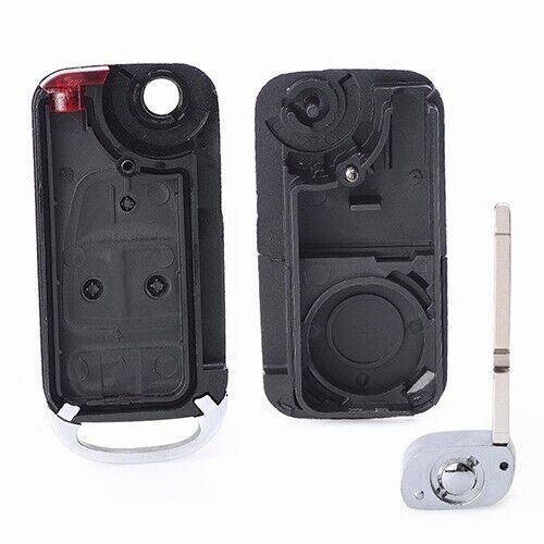 2 Flip Remote Key Shell Fob For Mercedes Benz W124 W202 S500 SL500 ...