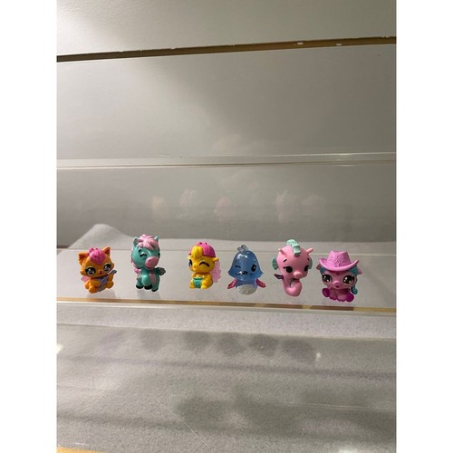 Hatchimals Lot Of 8 Miniature Toy Figures Characters Mini Spin Master ...