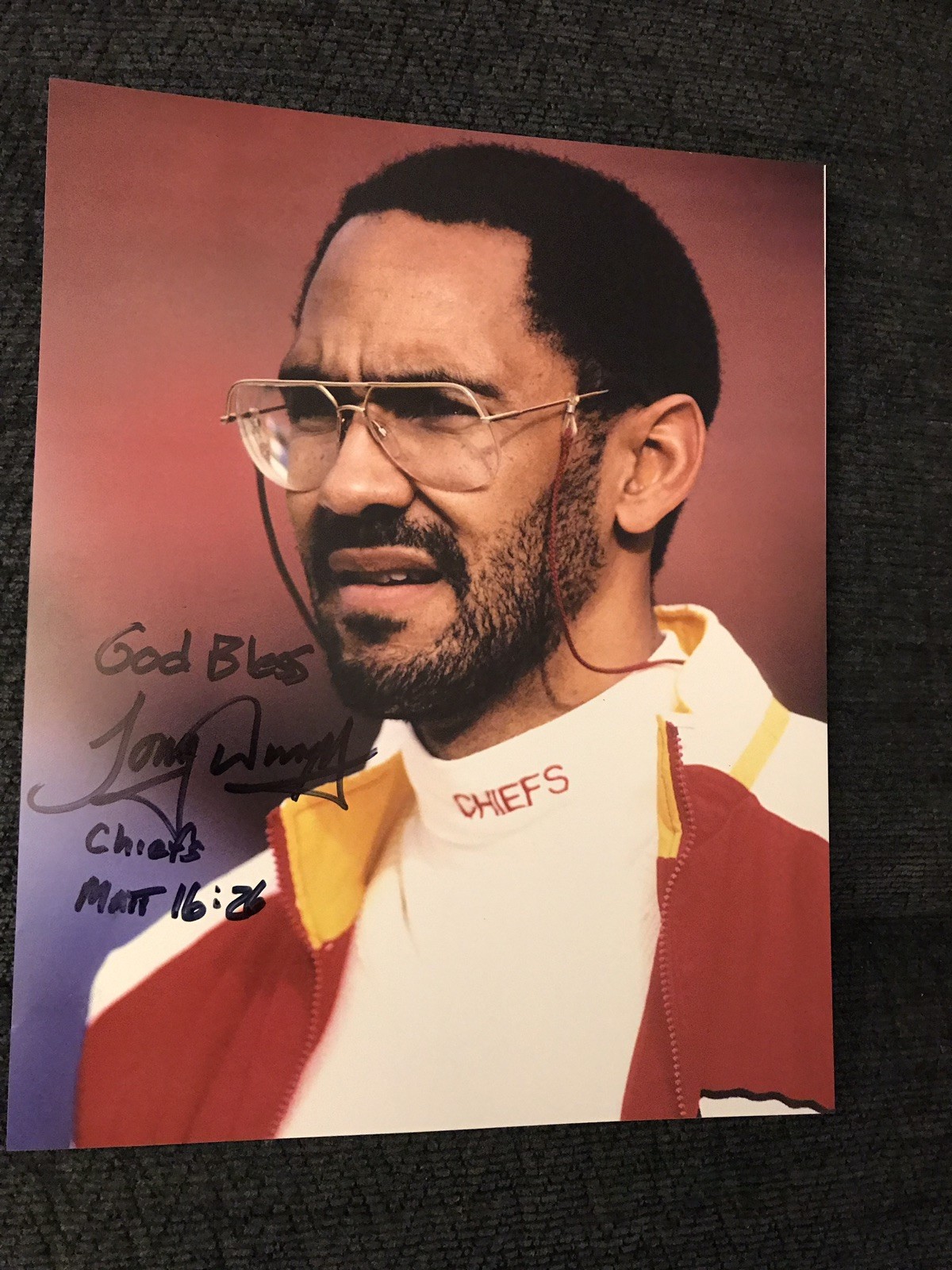 Tony Dungy Signed 8X 10 Photo Autographed Colts Steelers Buccaneers ...