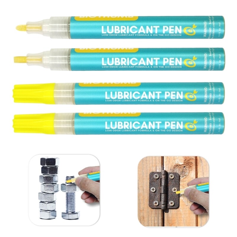 4pcs Lock Care Pen Lock Lubrication Solution Maintain Efficient Lock ...
