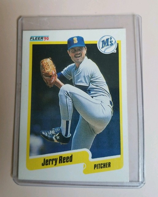 1990 Fleer Seattle Mariners Baseball Card #523 Jerry Reed | eBay