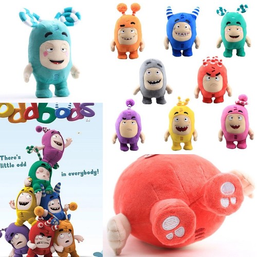Oddbods Cute Doll Plush Toy Cartoon Animals Doll Jeff Kids Soft Toy ...