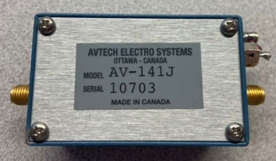 Avtech Electro Systems Pulse Amplifier Module AV-141J | eBay