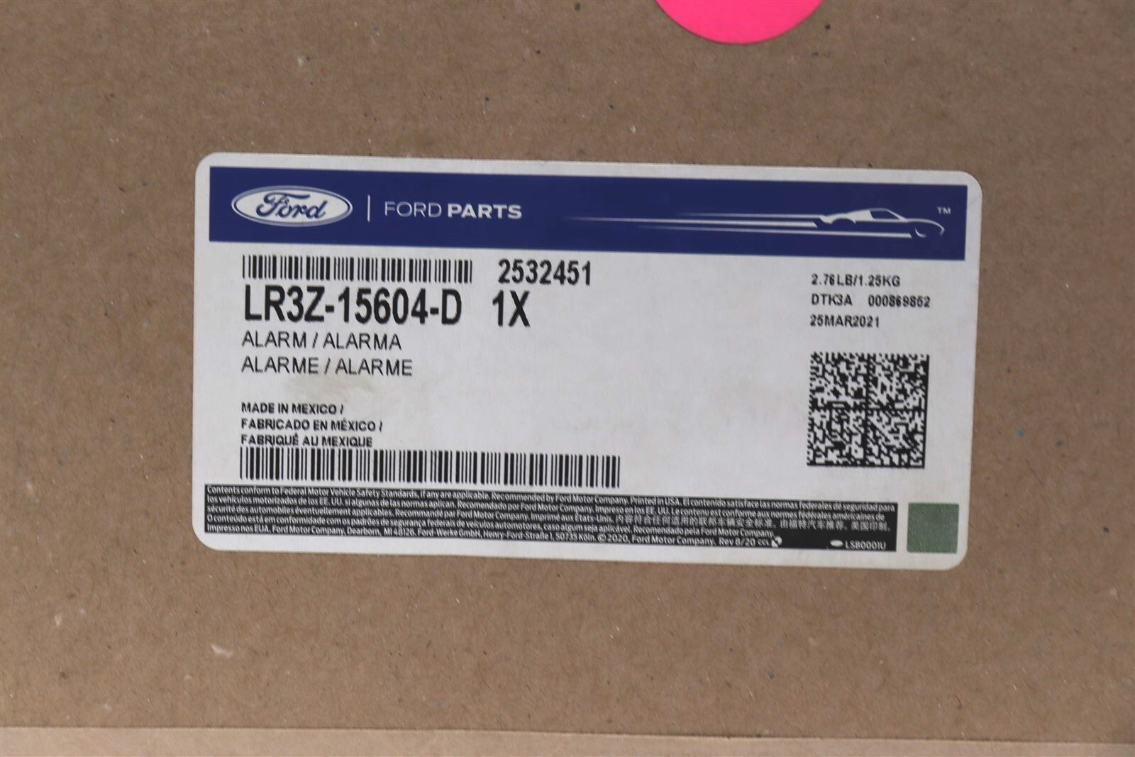 NEW OEM Ford Body Control Module LR3Z-15604-D Ford Mustang 2020-2021 | eBay