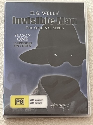 INVISIBLE MAN SEASON ONE - THE ORIGINAL SERIES - 2 DISC DVD SET - NEW ...