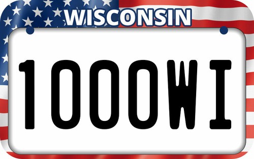 ATV and UTV 5x8 WISCONSIN USA License Plate | eBay