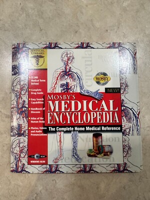 Mosbys Medical Encyclopedia Home Medical Reference CD-Rom Windows 95/98 ...