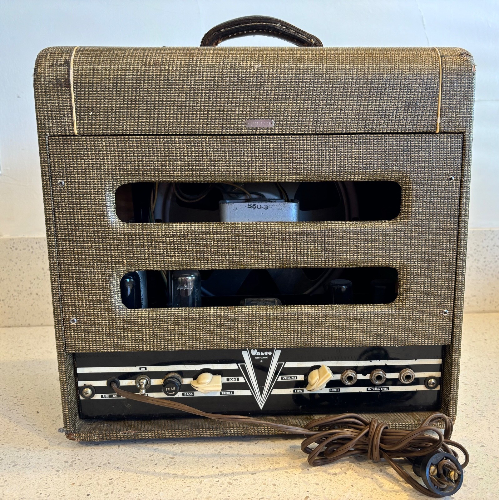 VINTAGE 1953 NATIONAL VALCO CHICAGO 51 TUBE GUITAR AMPLIFIER | eBay
