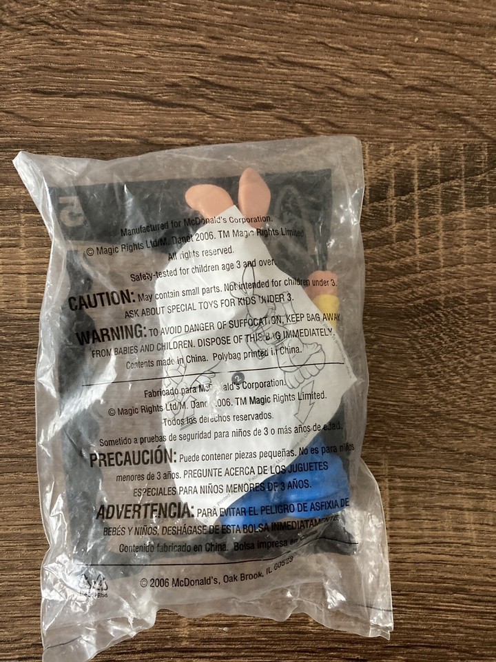 McDonald's Happy Meal Toy 2006 Doogal Movie #5 Dylan The Rabbit New ...