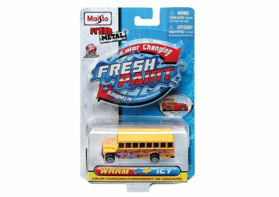MAISTO FRESH METAL COLOR CHANGING WATER FRESH PAINT 3" DIE CAST CARS ...