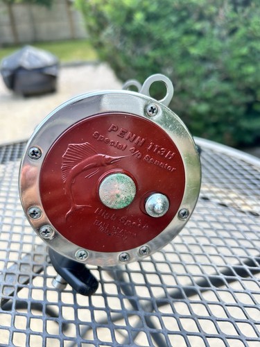 Penn Senator 113H Fishing Reel Vintage 4/0 Conventional, Boat, Surf ...
