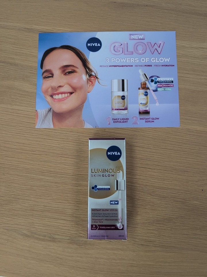 Nivea Luminous Skin Glow Serum 30mls New | eBay