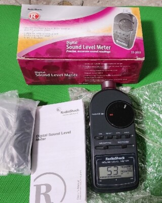 Sound & Audio Measurement - Radio Shack Sound Level Meter
