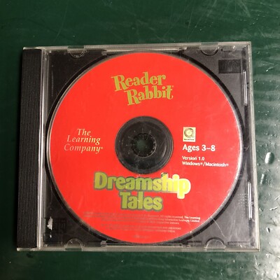 Reader Rabbit Dreamship Tales 2002 CD-ROM Win/Mac Version 1.0 Disc Only ...