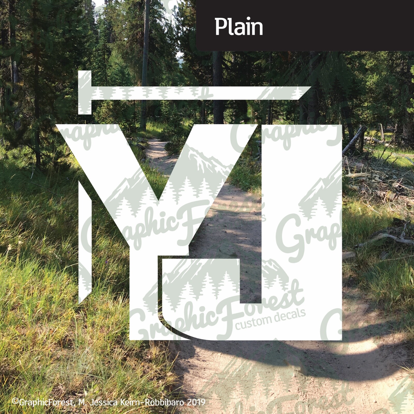 YJ Letters Decal for Jeep Wrangler YJ (1987-1996) | eBay