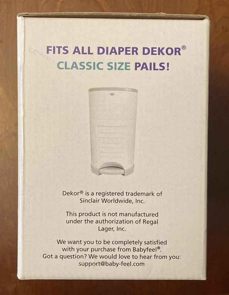 Babyfeel Refills Compatible with DEKOR CLASSIC Diaper Pails (Not for ...