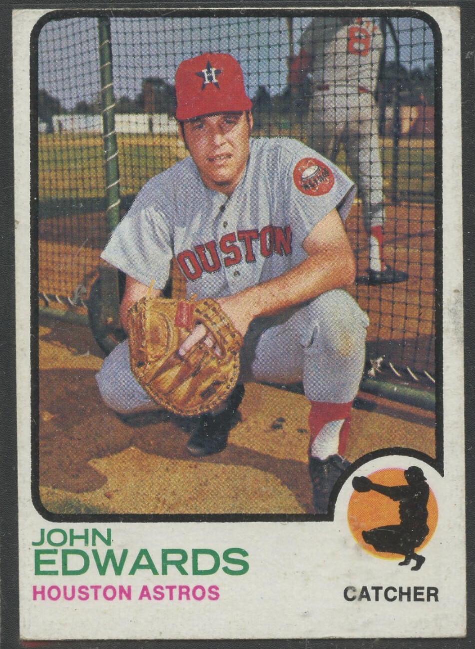 1973 Topps #519 Johnny Edwards Houston Astros | eBay