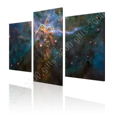 Digital Art Space by Split 3 Panels | Canvas (Rolled) | 3 Panels Wall ...