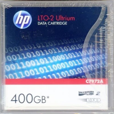 HP LT02 ultrium 400GB data cartridge | eBay