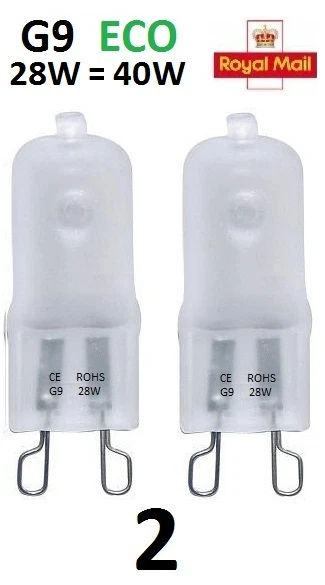 Halogen G9 Capsule 28w Light Bulb | Shelly Lighting