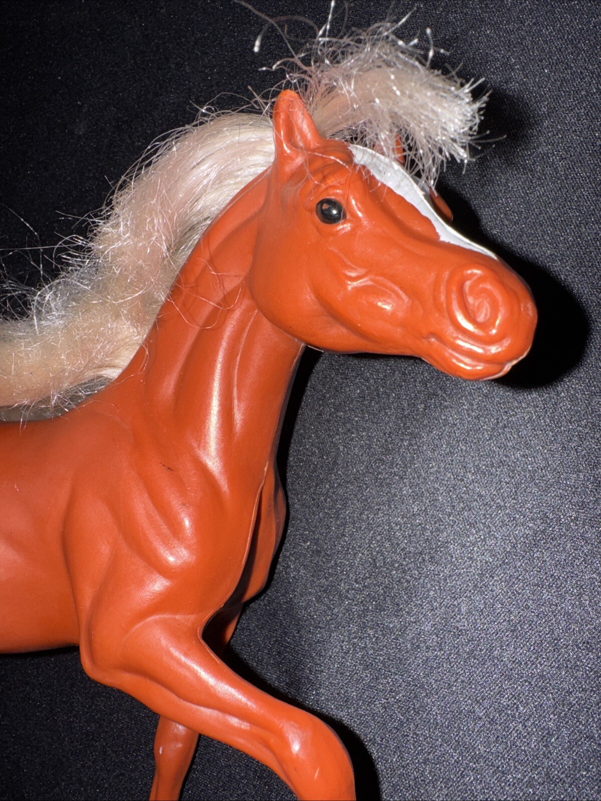 Vintage 1988 Marchon 7" x 8" Toy Collectible Palomino Horse | eBay