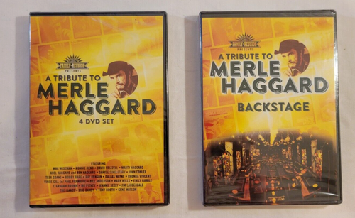 A Tribute to Merle Haggard (4-Disc DVD Set + Backstage DVD) - Brand New ...