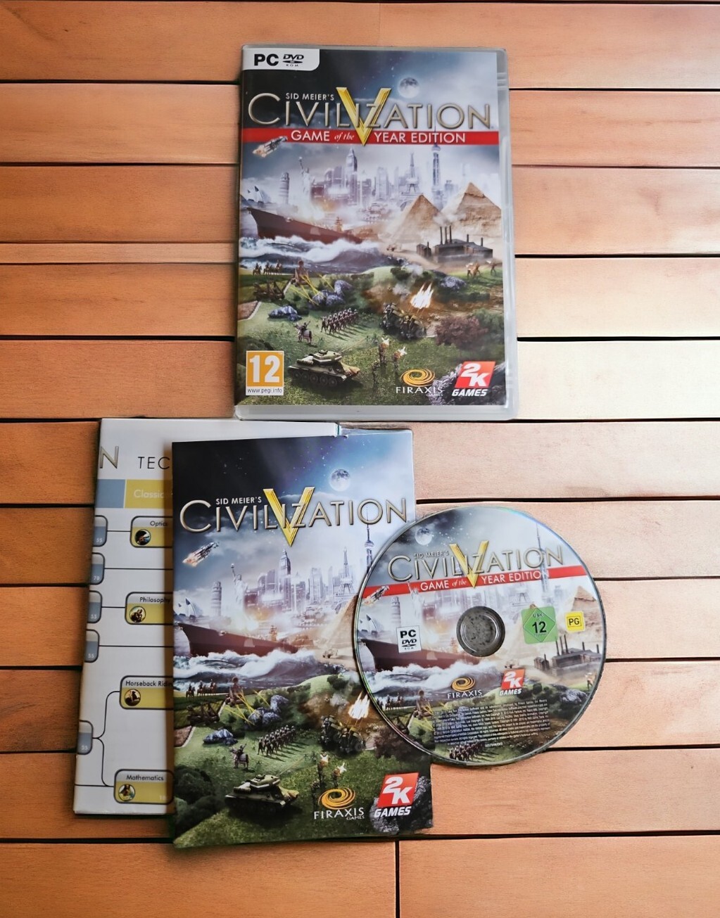Sid Meier's Civilization V - Game Of The Year (PC DVD Windows) Complete ...
