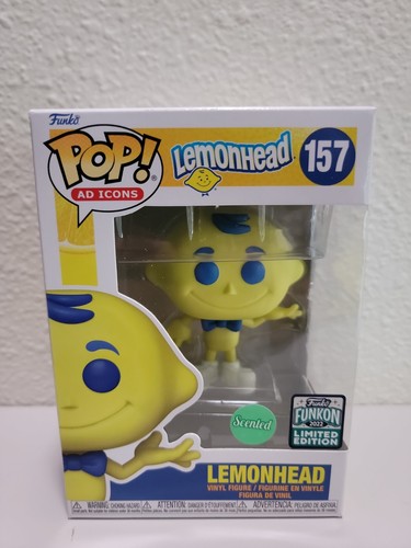 Funko Pop! Ad Icons Lemonhead Scented 2022 Funkon Shared Exclusive | eBay