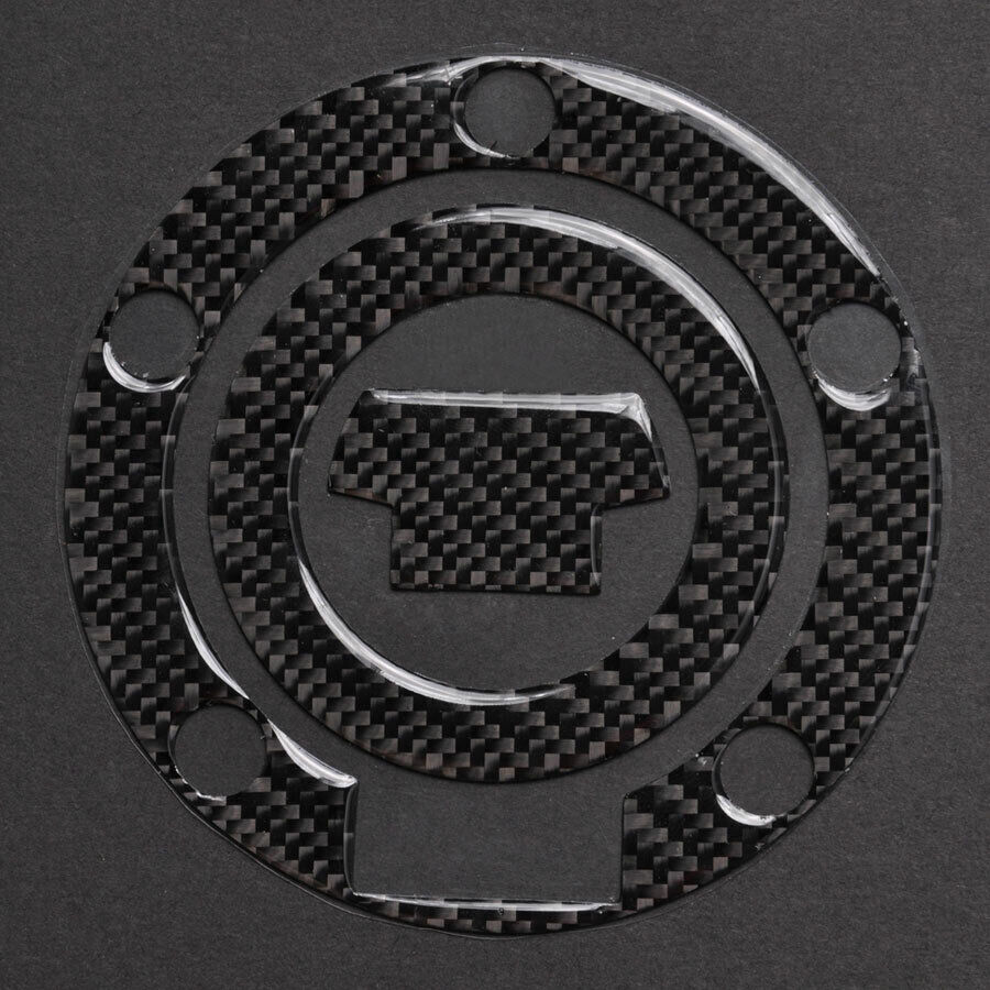 Real Carbon Fiber Gas Tank Fuel Cap Cover Protector Pad For Yamaha YZF ...