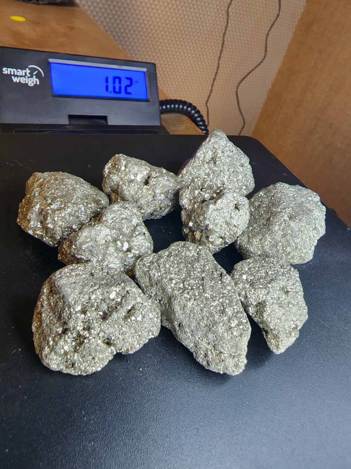 Wholesale Natural Rough Pyrite Silver Fools Gold Crystal Rock Stone ...